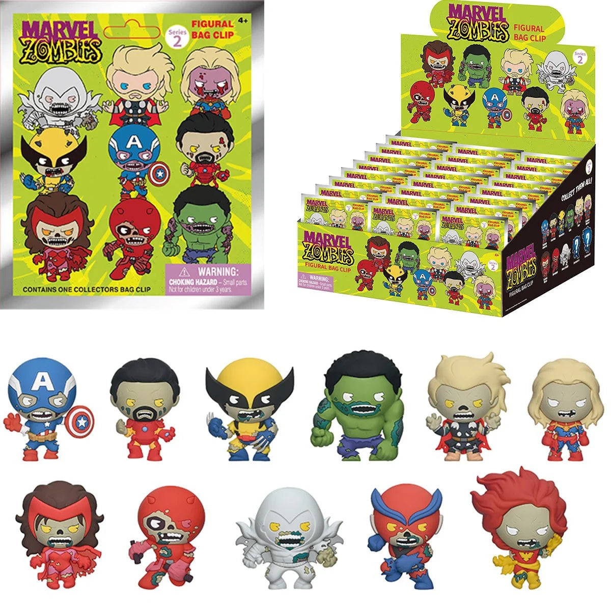 Monogram: Bag Clip | Marvel Zombies Series 2 ( x 1 unidad) – Poptoons ...
