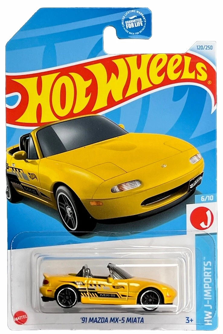 Hot Wheels - A Case (2025) - ´91 Mazda MX-5 Miata – Poptoons Culture
