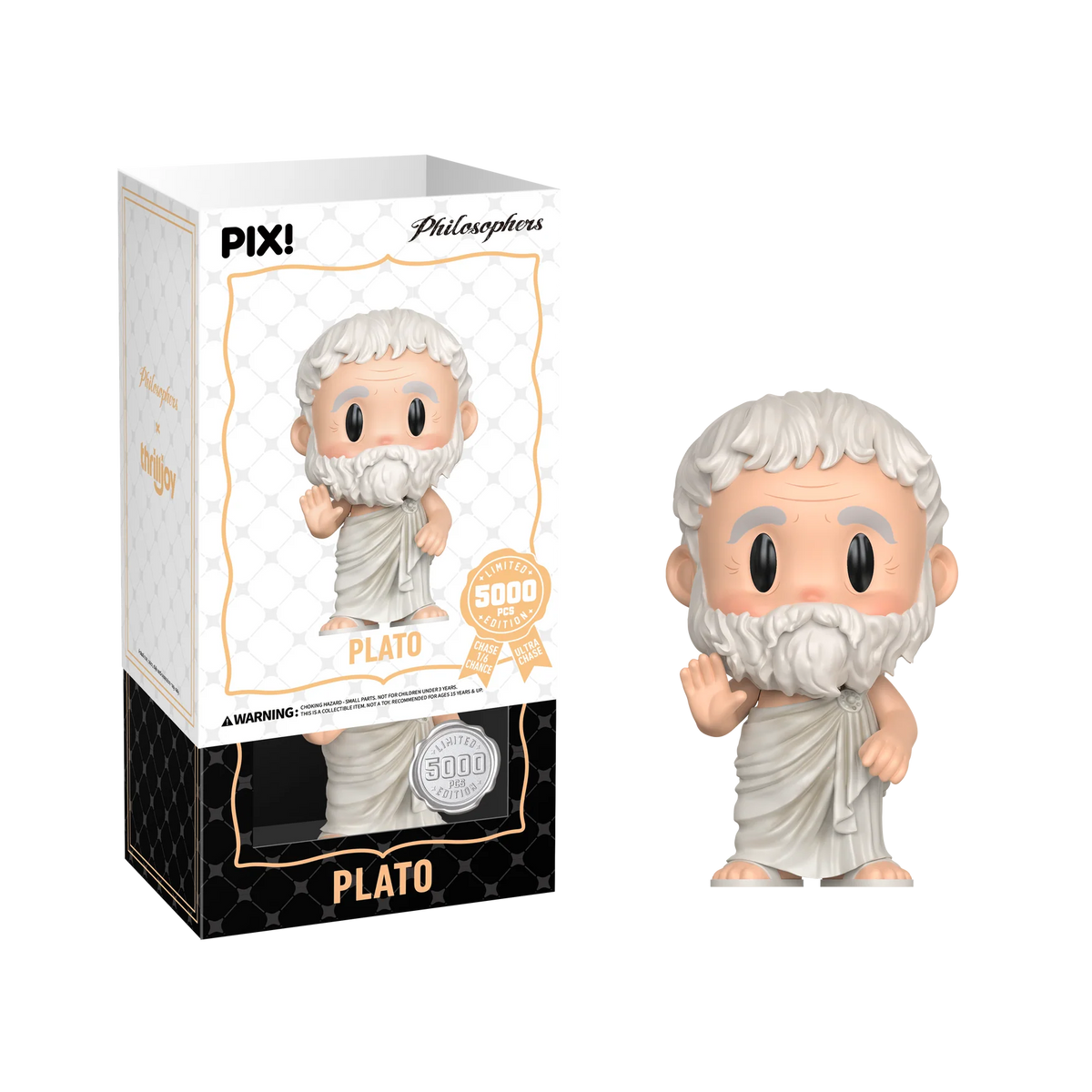 ThrillJoy Pix! Philosopher - Plato (Modelo aleatorio) – Poptoons Culture