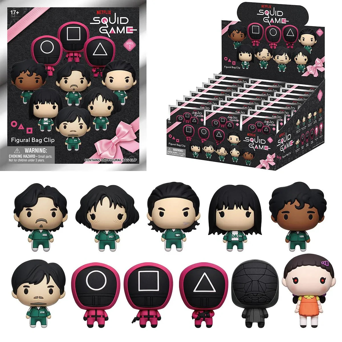 Monogram: Bagclip - Llavero 3D Foam - Squid Game (1 unidad) – Poptoons ...