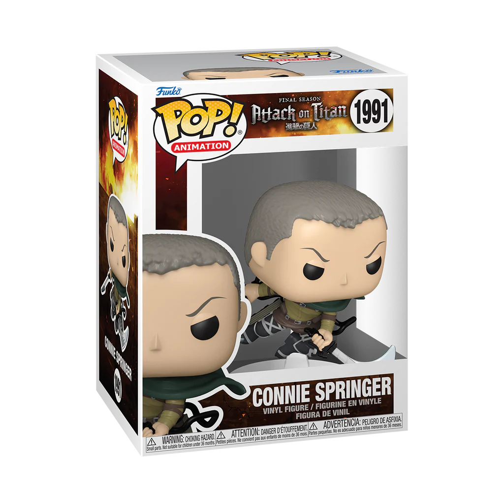 Funko Pop! Animation: Attack on Titan - Connie Springer 1991 – Poptoons ...