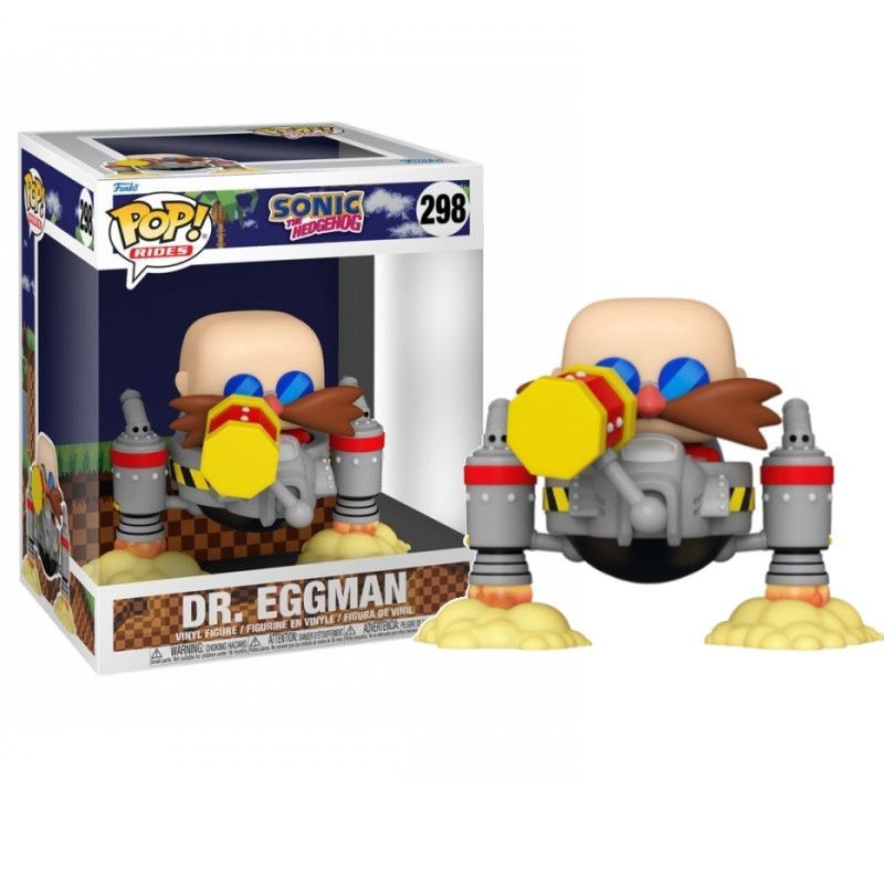 Funko Pop! Games: Sonic - Dr. Eggman 298 (Deluxe) – Poptoons Culture