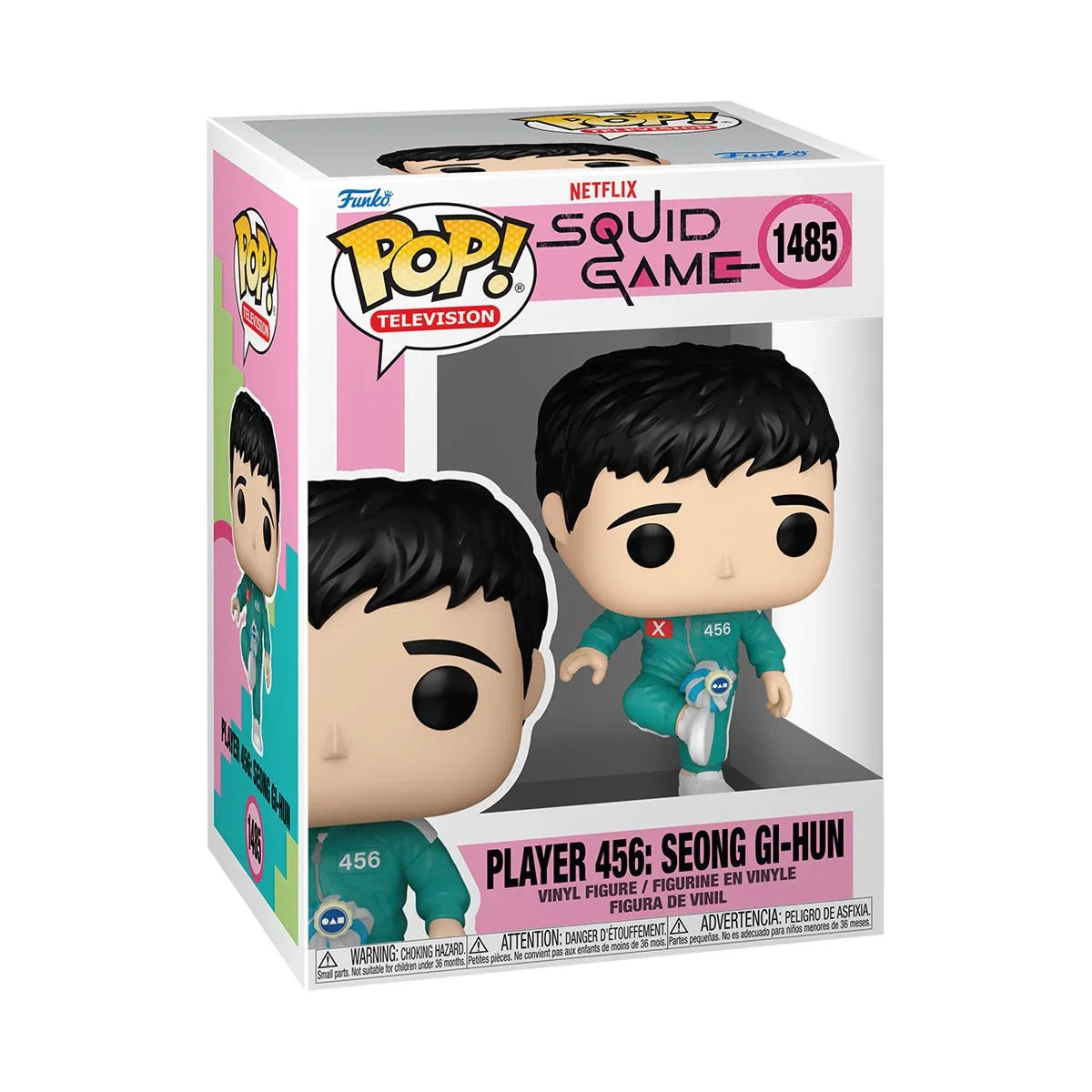 Funko Pop! Television: Squid Game 2 - Player 456: Seong Gi-Hun 1485 ...