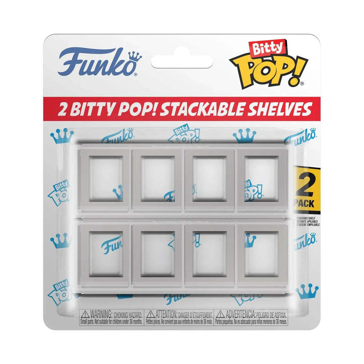 Funko Bitty Pop! Acrylic Display Shelf 2-Pack – Poptoons Culture