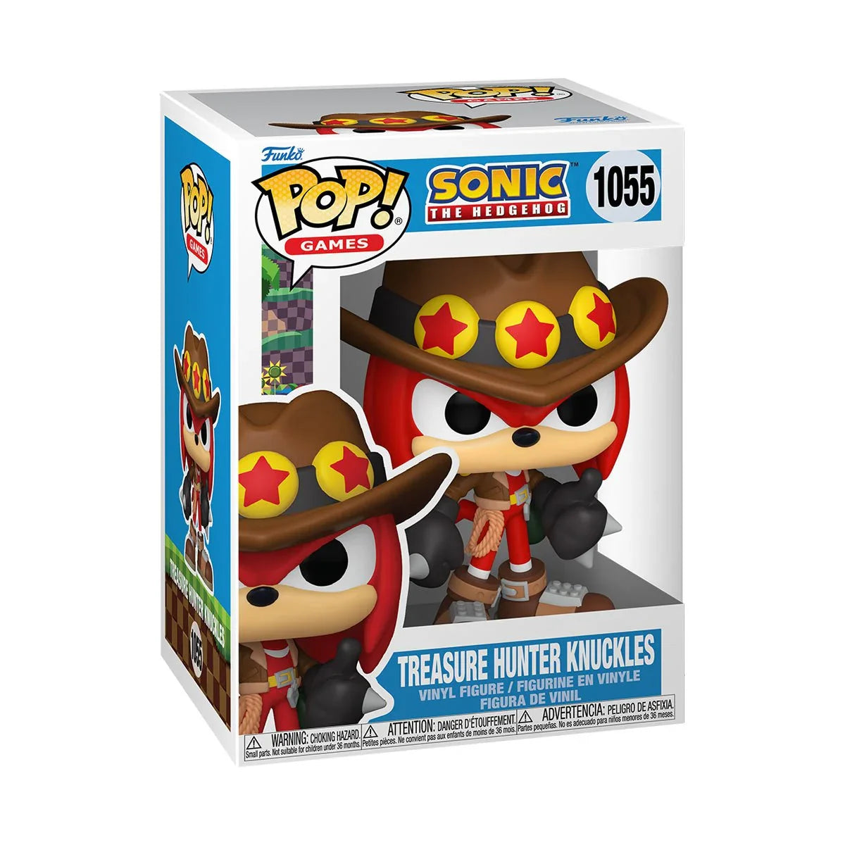 Funko Pop! Games: Sonic the Hedgehog - Treasure Hunter Knuckles 1055 ...