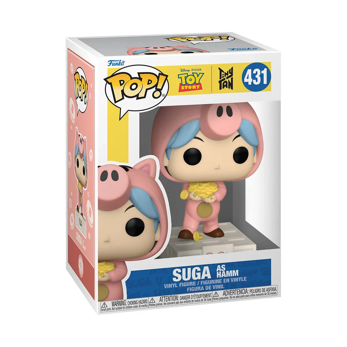 Funko Pop! Toy Story x Tiny TAN (BTS) - Sugas as Hamm 431 – Poptoons ...