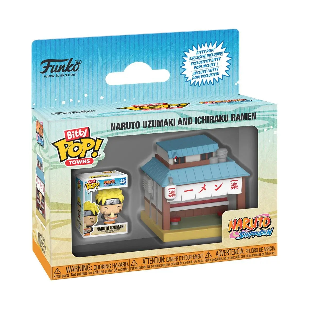 Funko Bitty Pop! Anime: Naruto Shippuden - Shippuden Ichiraku Ramen (T ...