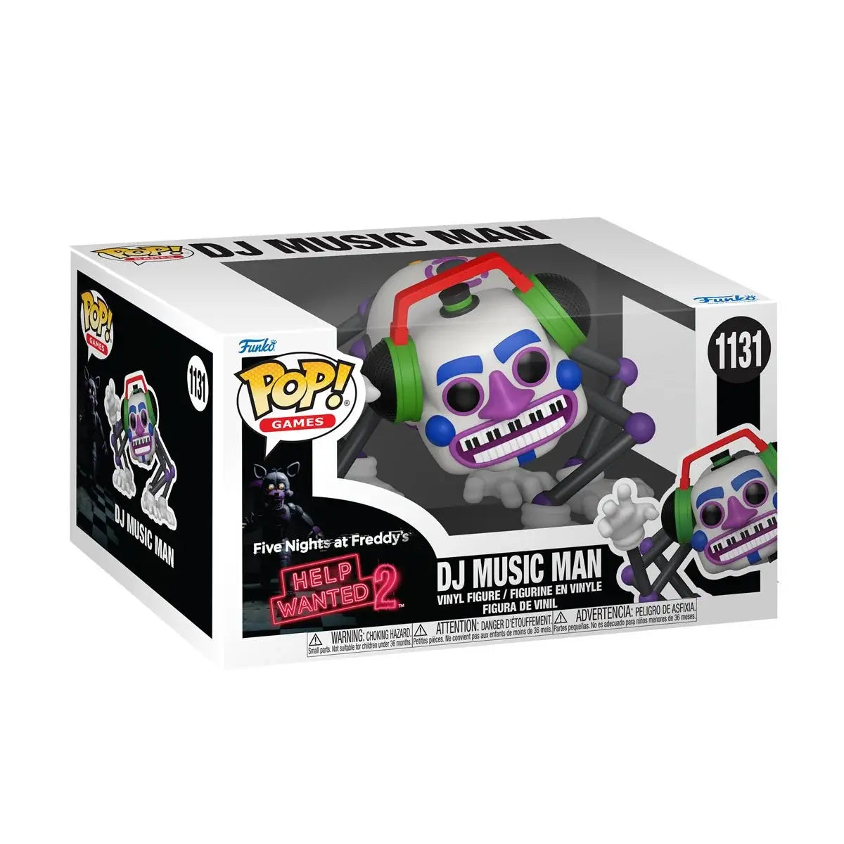Funko Pop! Five Nights at Freddy's: Help Wanted 2 - DJ Music Man 1131 ...
