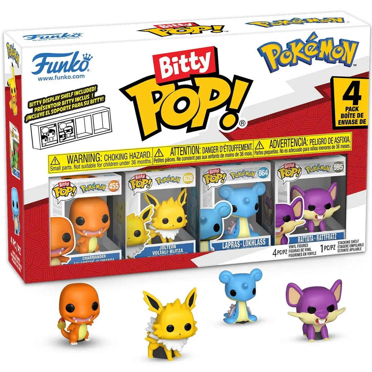 Funko Bitty Pop! Anime | Pokemon - 4pack (Charmander) – Poptoons Culture