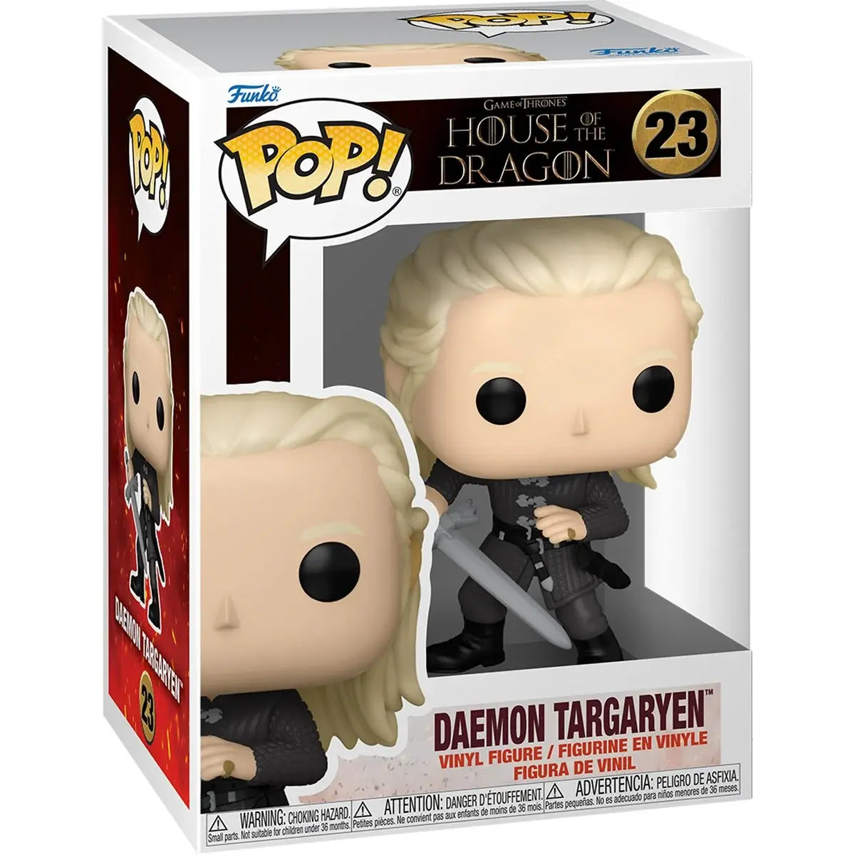Funko Pop! House of the Dragon - Daemon Targaryen 23 – Poptoons Culture