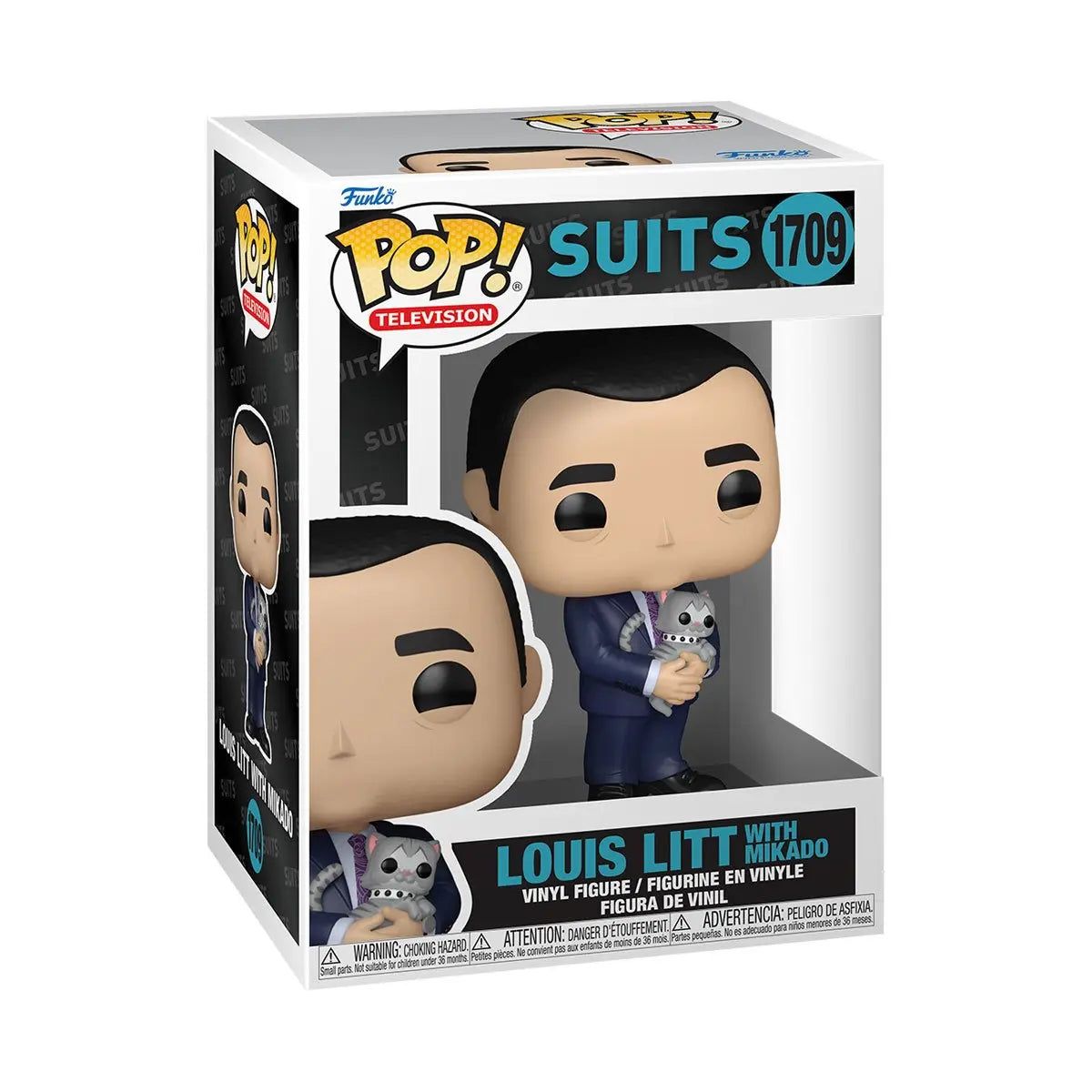 Funko Pop! Television: Suits - Louis Litt with Mikado 1709 – Poptoons ...