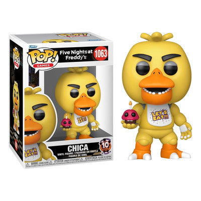 Funko Pop! Games: Five Nights at Freddys | 10th Anniversary - Chica 10 ...